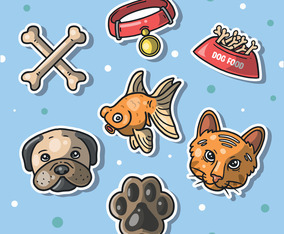 Free pet shop - Vector Art