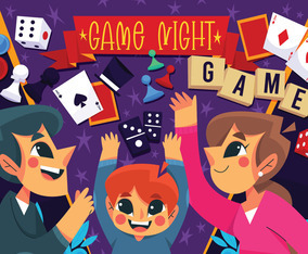 Set of Game Night Stickers