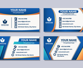 Business Name Card Templates | FreeVectors