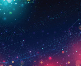 Abstract Blue Core Technology Background | FreeVectors