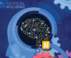 Artificial Intelligence Problem Solving Robot Concept