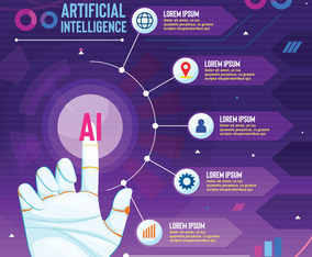Artificial Intelligence Problem Solving Robot Concept | FreeVectors