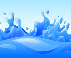 Free water ripples - Vector Art