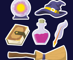 Set of Fantasy Sticker Pack
