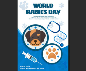 Rabies Symptoms Infographic