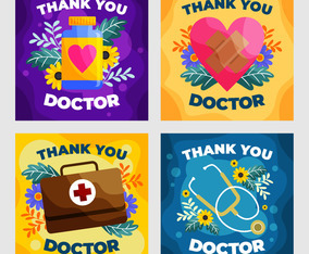 National Doctor Day Social Media Poss