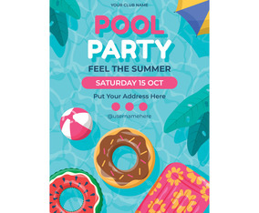 Swimming Pool Background | FreeVectors