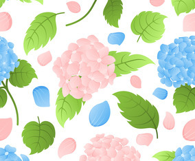 Free yellow hydrangeas - Vector Art