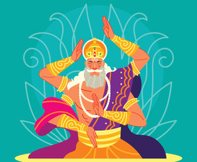 Free god - Vector Art