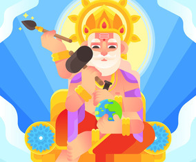 Free craftsman - Vector Art