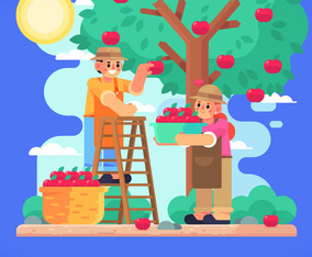 Free apple - Vector Art