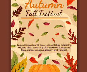 Fall Border Background | FreeVectors