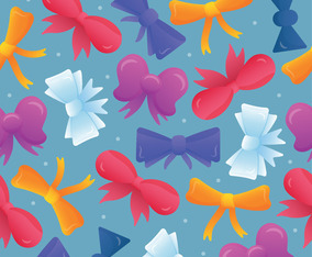 Simple Ribbon Seamless Pattern