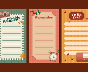 Vintage Themed Journal Template