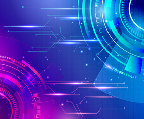 Free technology background - Vector Art