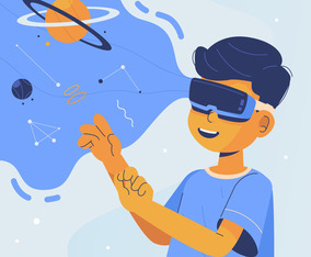 Free reality - Vector Art