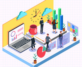 Free office people - Vector Art