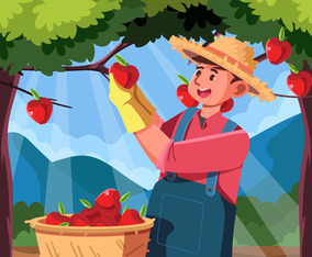 Free apple - Vector Art