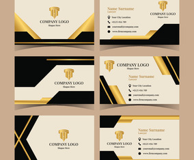 Business Name Card Templates | FreeVectors