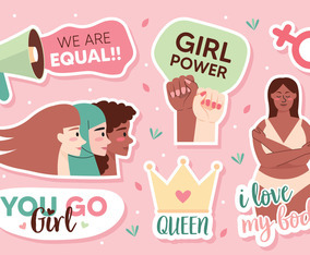 Free women - Vector Art