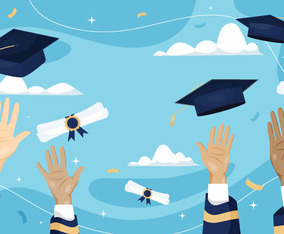 Graduation Photo Frame Template | FreeVectors