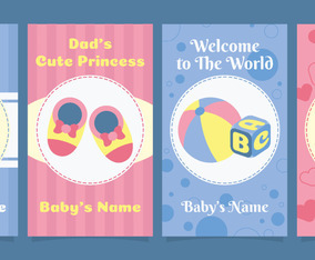 Free celebration cards - Vector Art