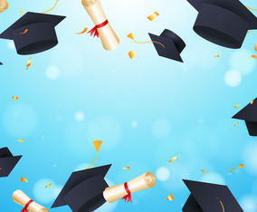 Graduation Photo Frame Template | FreeVectors