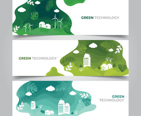 Clean Green Technology Banner