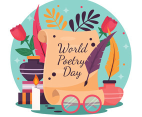 Poetry Day Sticker Pack