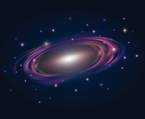 Free milky way - Vector Art