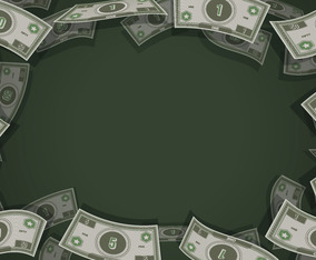 Fake Paper Money Background
