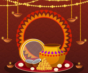 Free thali - Vector Art