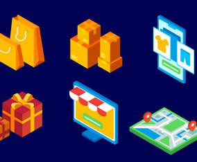 Free shopping - Vector Art