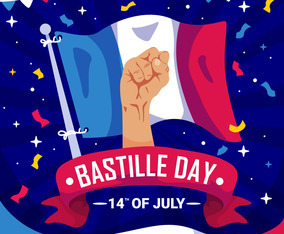 Free bastile day - Vector Art