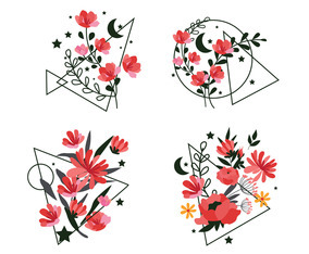 Free outline tattoo - Vector Art