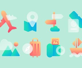 Free travel - Vector Art