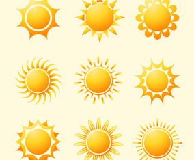 Free sun - Vector Art