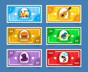 Fake Paper Money Design