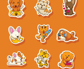 Free pet shop - Vector Art