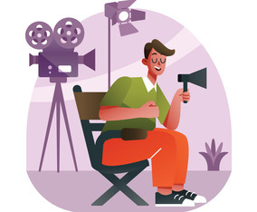 Movie Director Character Concept