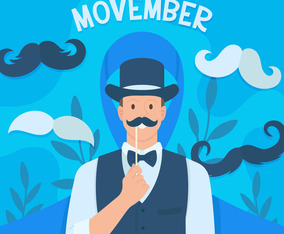 Happy Movember Day | FreeVectors