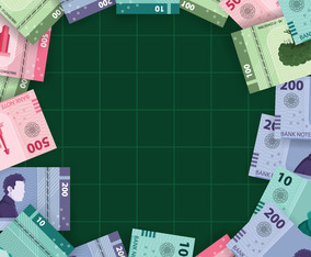 Free paper money design - Vector Art