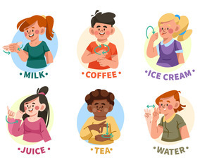 Sign Language for Drinks