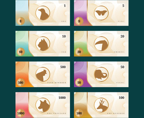 Fake Euro Paper Money