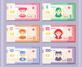 Monopoly Paper Fake Money Background | FreeVectors