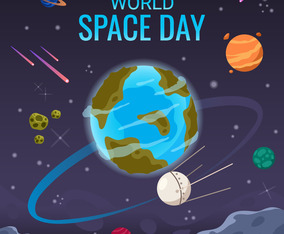 Free sputnik - Vector Art