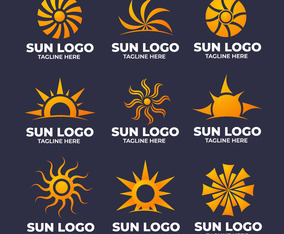 Free sun - Vector Art
