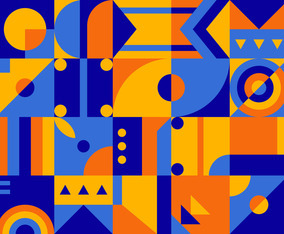 FREE VECTOR ABSTRACT GEOMETRIC BACKGROUND | FreeVectors