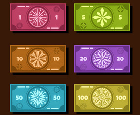 Free fake money - Vector Art