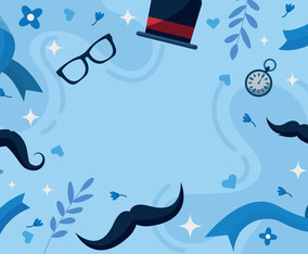 Free movember - Vector Art